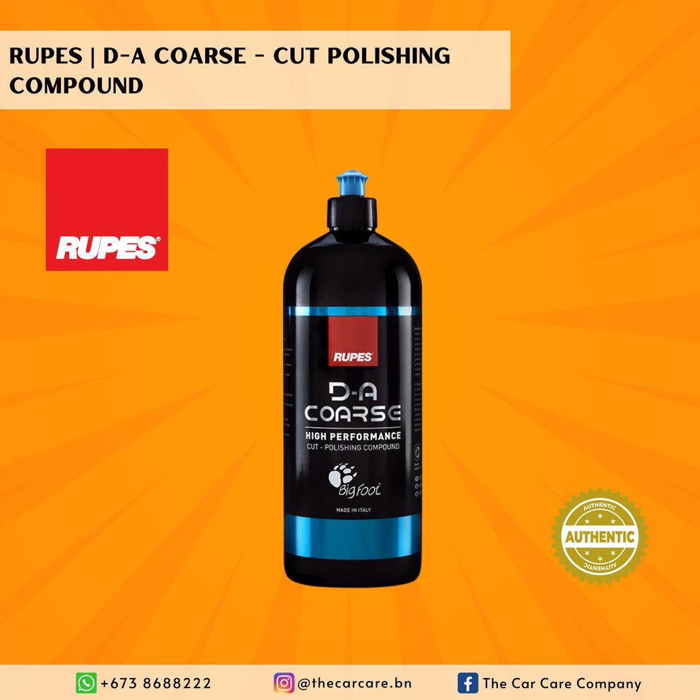 D-A Coarse - Cut Polishing Compound – The Car Care Company