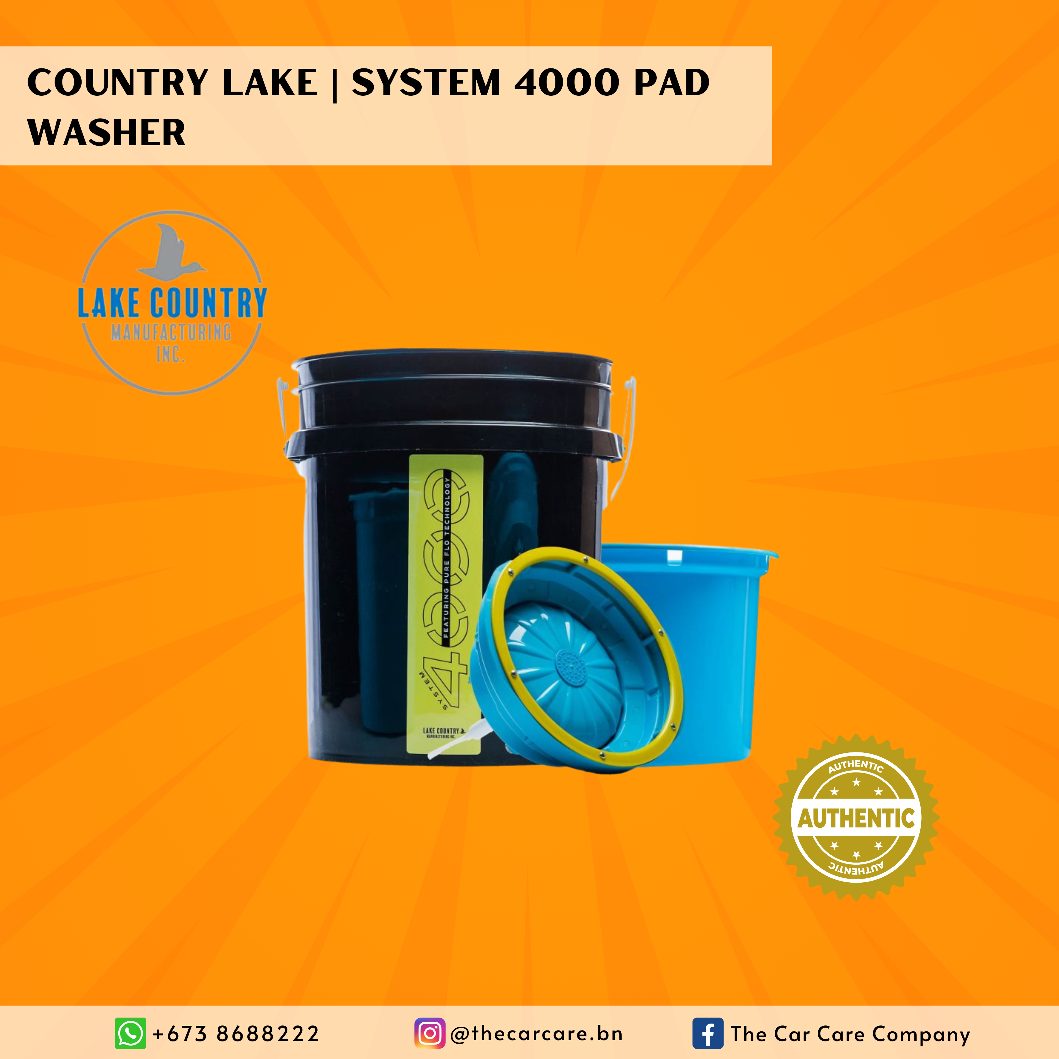 System 4000 Pad Washer – The Car Care Company